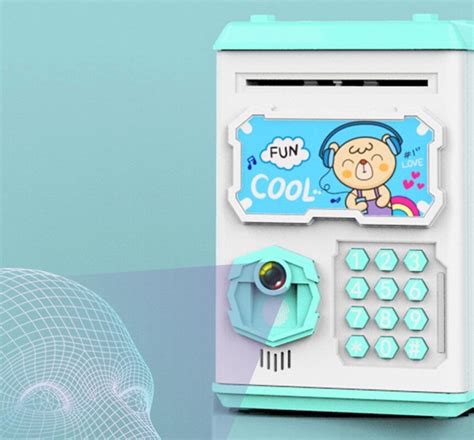 Badu Bg Електронен пръстов отпечатък разпознаване на лице касичка парола за банкомат касичка