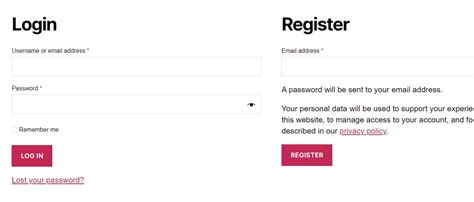 How To Customize And Separate Login And Registration Pages In Woocommerce