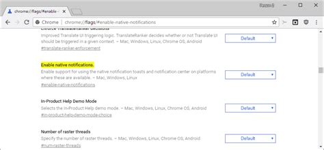 Control Native Notifications In Chrome For Windows 10 GHacks Tech News