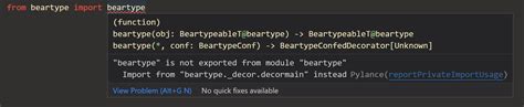 0110 `beartype` Is Not Exported From Module `beartype` · Issue 169