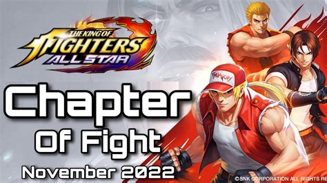 The King Of Fighters All Stars Chapter Of Fight Road To Of Lv Full Clear