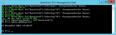 Matthew Yarlett A Quick Guide To Getting And Setting The Various Spfield Types Using Powershell
