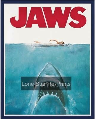 Jaws 8x10 Reprint Ebay
