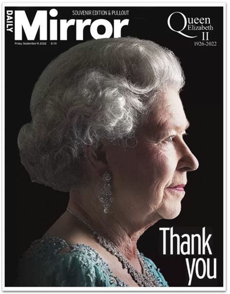 Veja As Capas Dos Jornais Sobre A Morte Da Rainha Elizabeth 2ª