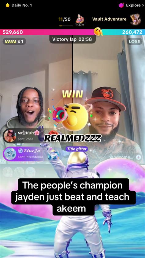 The Peoples Champion Jayden Triumphs In Live Match Tiktok