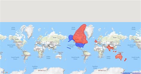 Imperialism World Map Scribble Maps