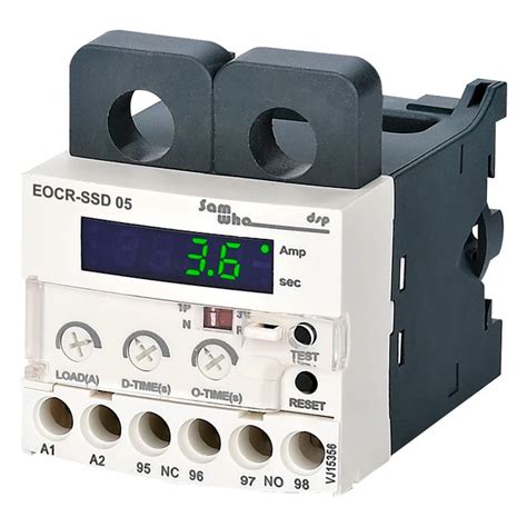 Samwha Dsp Eocr Ssd Digital Electronic Overload Relay Motor Off