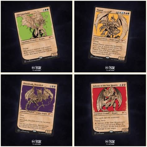 Beadle Grimm S Reveals Its Here Be Dragons Magic The Gathering Secret Lair
