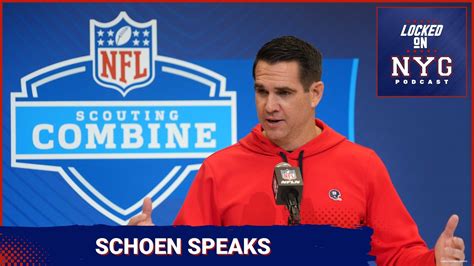 New York Giants Gm Joe Schoen On Roster Quarterback And More