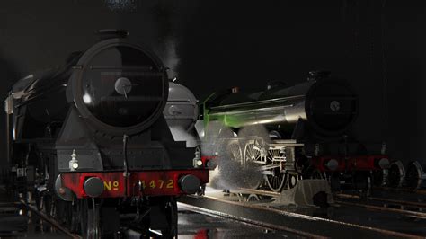 Lner A3 Model And Composition Works In Progress Blender Artists