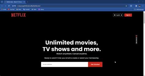 Sathwik Jennarapu On Linkedin Bharatintern Netflixclone