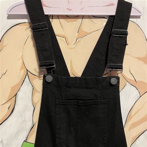Cute Ripped Jean Overalls Never Been Worn And Has A Depop
