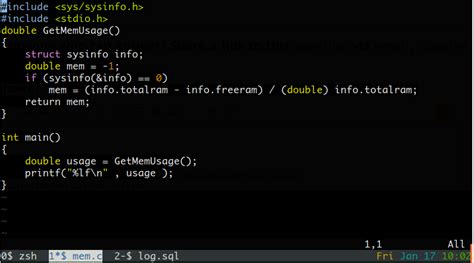 How Can I Display All The Screen Windows Permanently At The Bottom Of VIM Files Stack Overflow