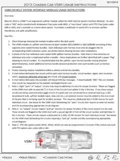VSIM VEHICLE SYSTEM INTERFACE MODULE Vsim Vehicle System Interface Module Pdf PDF PRO