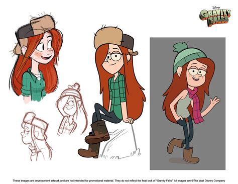 Gravity Falls Characters Design Ajptu