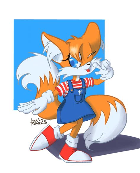 6843 Safe Artistdrawcat Miles Tails Prower Fox 2020 Abstract
