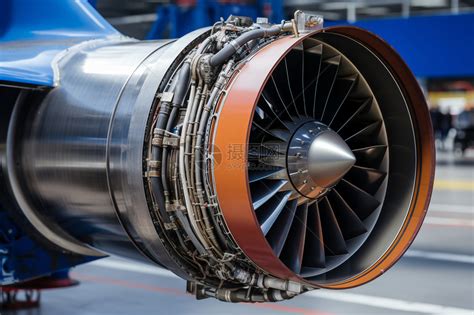 飞机涡轮发动机高清图片下载 正版图片600443100 摄图网