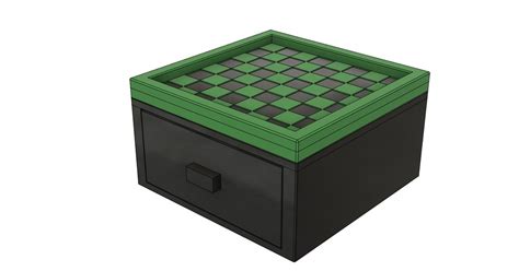 Mini Chess Board Box By Dustin Download Free Stl Model