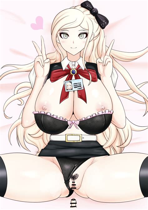 Rule 34 Belt Breasts Burningkaraage Censor Bar Danganronpa Danganronpa 2 Goodbye Despair