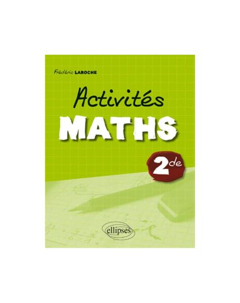 Activités Maths Classe De Seconde