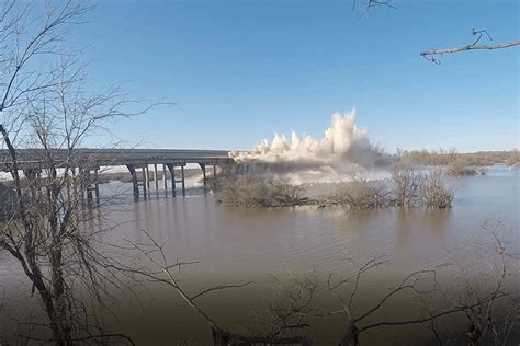 Txdot Blows Up Two Bridges Video Equipment World