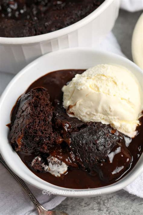 Chocolate Pudding Cake Bake In 30 Minutes