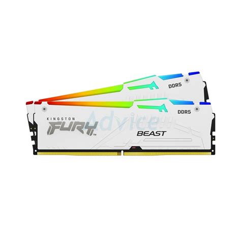 RAM DDR GB GBX KINGSTON FURY BEAST RGB WHITE KF C BWAK