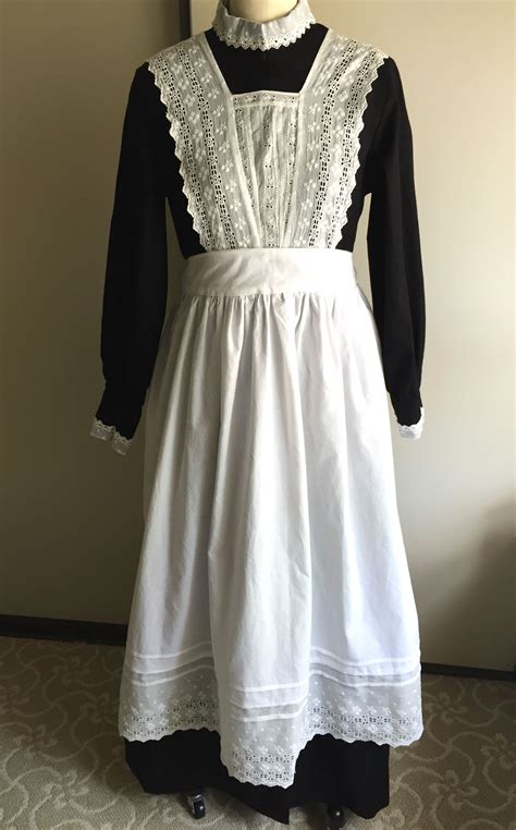 Maid Dress Modest Outfits Apron Dress
