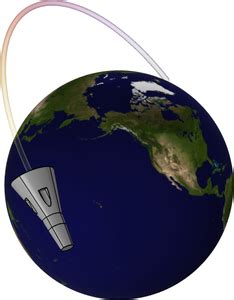 Spacecraft In Orbit