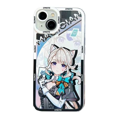 Fontaine Genshin Impact Phone Case Neuvillette Furina Wriothesley Navia