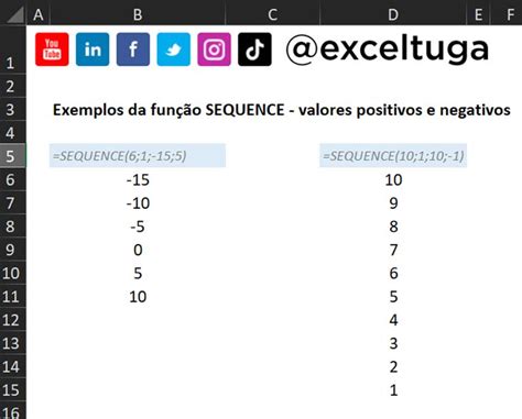 Fun O Sequence Do Excel E Excel Fun O Sequ Ncia Excel