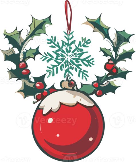 Christmas Ornament Ai Generative 33490644 Png