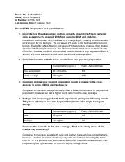 Plasmid DNA Preparation And Quantification Methods And Course Hero