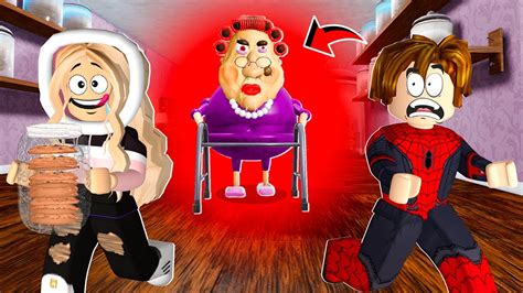 Escape Evil Grandmas House Roblox Obby Youtube