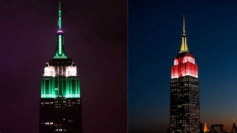 Why Was Empire State Building Lit Up In Green Lights After Nfc Title