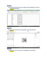 Data Visualization Assignment Docx Question A Paste The Screen Shot Of Your Edges File
