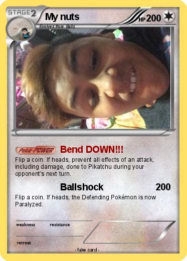 Pokémon My Nuts Bend Down My Pokemon Card