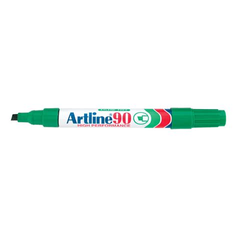 Independent Office Solutions Artline 90 Chisel Tip Permanent Marker Green