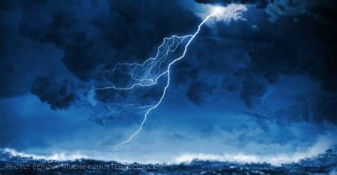 Study Air Pollution From Ocean Vessels Increasing Lightning Strikes Over Shipping Lanes