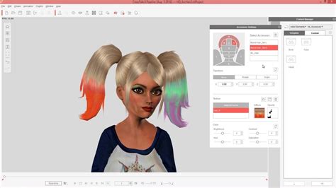 Crazytalk 81 Tutorial Importing Hair Youtube