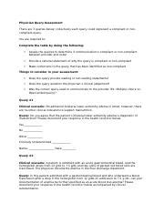 Mtwenter Module2assignmentphysicianquery 052222 Docx Physician Query