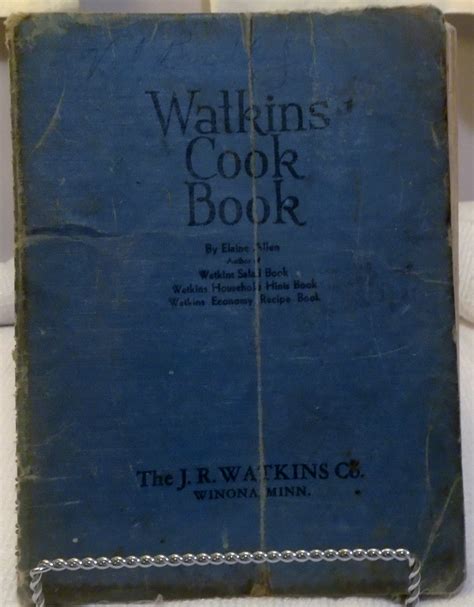 Watkins Cookbook By Elaine Allen Jr Watkins Co 6th Edition