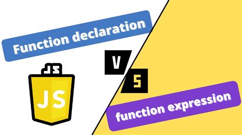 Javascript Course Function Declaration Vs Function Expression