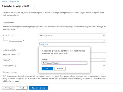 Create And Retrieve Secrets From The Azure Key Vault Using An ASP Net