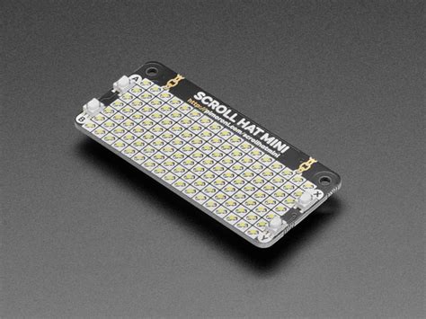 Pimoroni Scroll HAT Mini For Raspberry Pi PIM491 ID 4671 Adafruit Industries Unique Fun