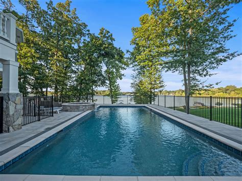 Lake Access Brighton Michigan Pool Designers Antonelli