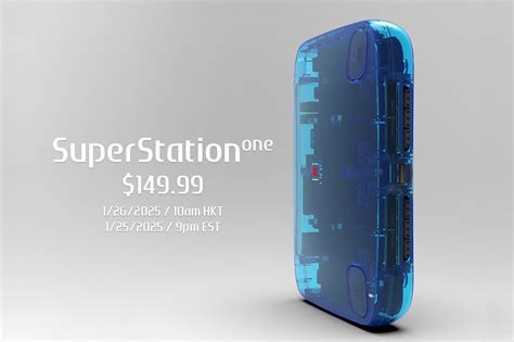 Taki Udon氏のゲーム機『superstation One』が日本時間の1月26日11時より予約開始。価格は14999ドル レトロ
