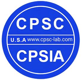 CPSC CPSIA Testing Certification Service CPC认证 CE认证 FCC认证 FDA认证 CPSC Lab