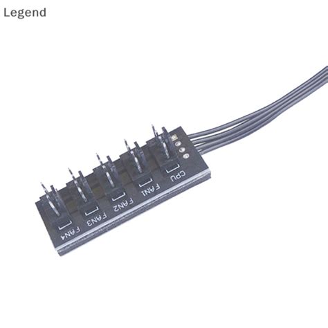 legend 1ถึง5 4 pin molex tx4 pwm fan cpu hub splitter pc case chasis