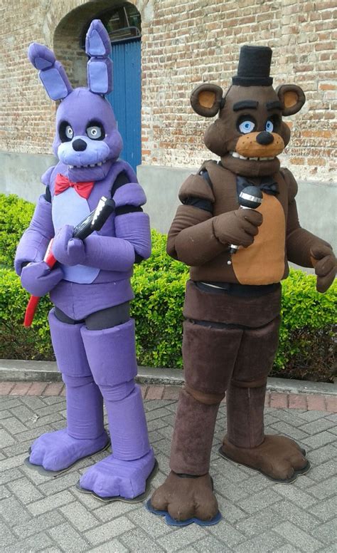 Me And My Sisters Playcon Cosplays Im Freddy And Shes Bonnie I Made